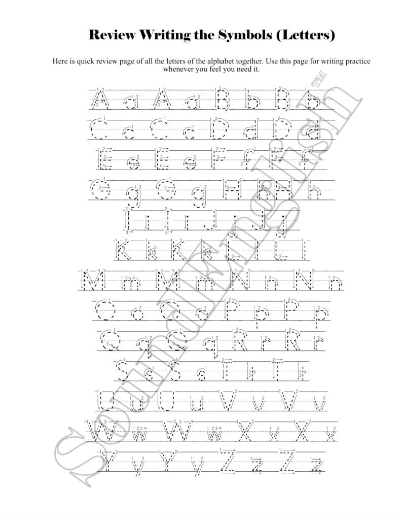 Step 1: Learn the Symbols (Letters)* Classroom User – SoundEnglish